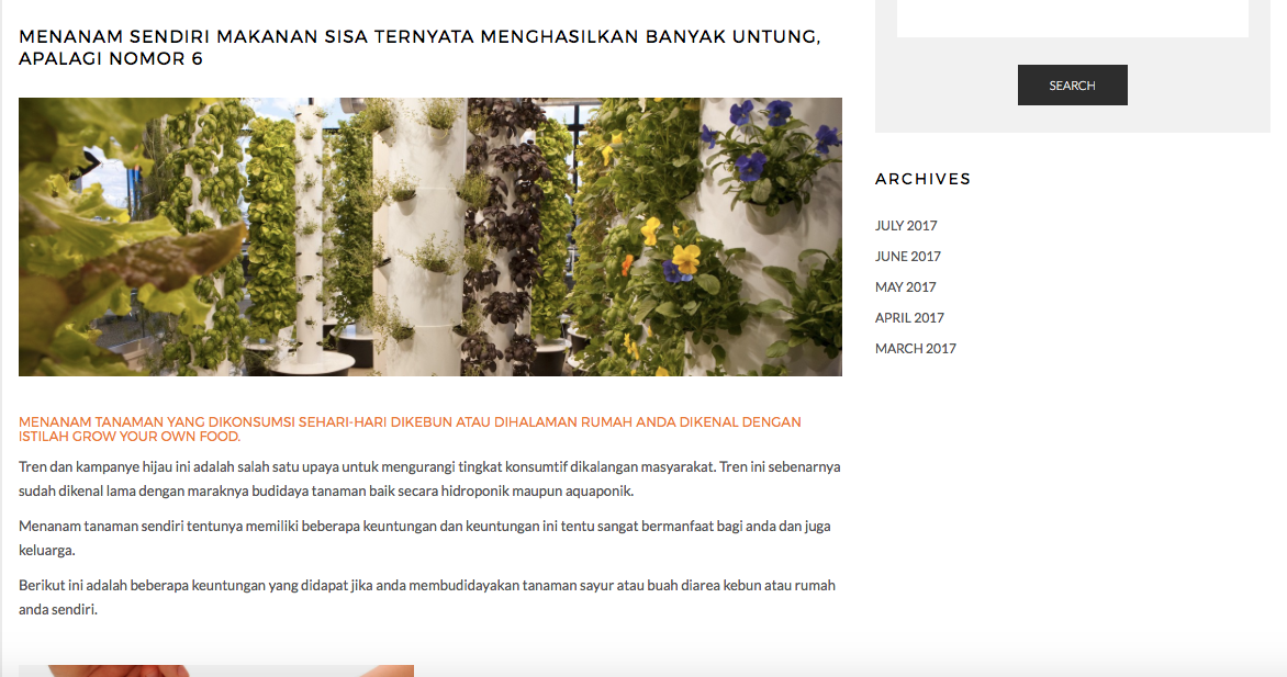 tanam sayur | KASKUS