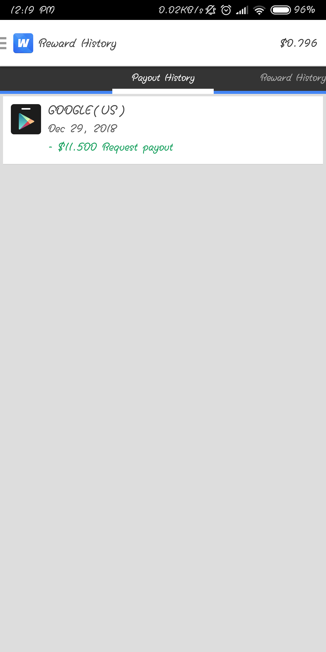 Whaft reward (request payout) | KASKUS