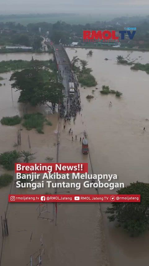 Banjir Bandang Terjang Grobogan Arus Lalu Lintas Lumpuh Total Kaskus